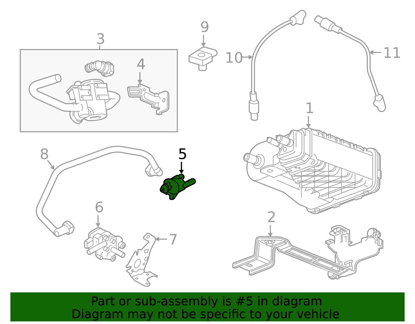 12666845 - Vapor Canister Purge Solenoid Valve 2019-2025 GM | GM Parts ...