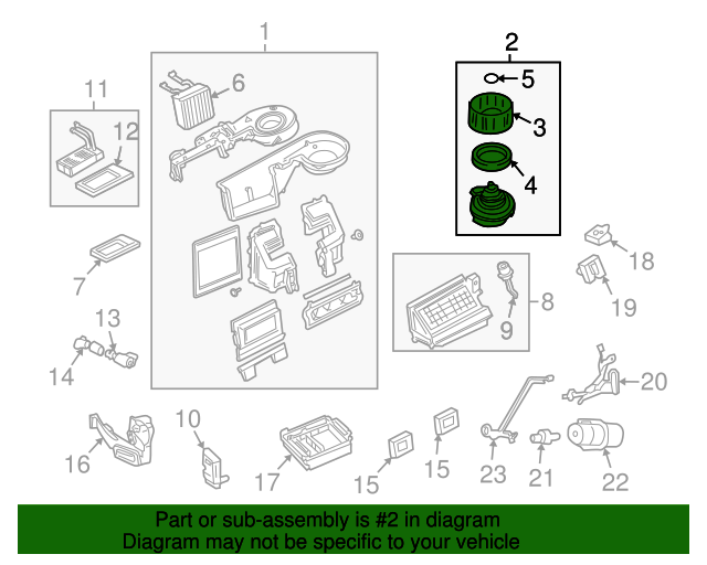 8L2Z-19805-A - Blower Motor 2006-2010 Ford | Ford OEM Parts Direct