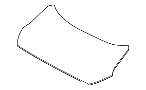 2018-2023 Nissan LEAF Hood Panel 65100-5SA0A | QuirkParts