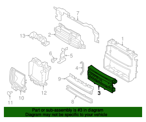 LR122735 - Radiator Shutter Assembly - 2017-2020 Land Rover Discovery ...