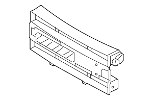 LR122735 - Radiator Shutter Assembly - 2017-2020 Land Rover Discovery ...