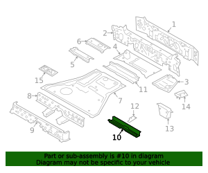 41007947363 - 2019-2025 BMW Axle Support (41-00-7-947-363) | BMW of ...