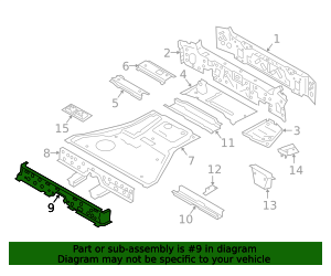 41008493528 - 2019-2024 BMW Front Panel (41-00-8-493-528) | BMW of ...