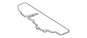 205-693-20-00 - Floor Cover Panel Bracket 2017-2023 Mercedes-Benz ...