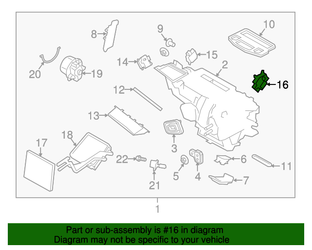 2011-2019 Ford Fiesta Adjust Motor BE8Z-19E616-B | OEM Parts Online