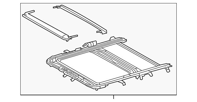 63203-0R080 - Sunroof Frame - 2019-2023 Toyota | OEM Genuine Toyota Parts