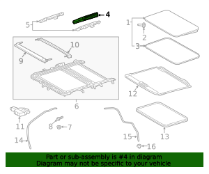 63217-0E070 - Side Trim 2016-2023 Toyota | Longo Toyota Parts