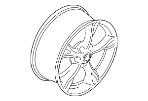 2016-2023 Ford Mustang Wheel, Alloy gr3z1007a | TascaParts.com
