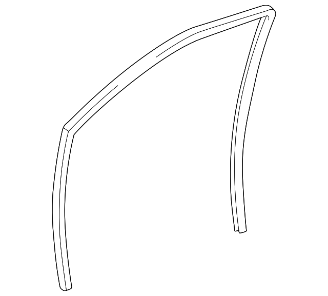 68141-21041 - Run Front Door Glass - 2005-2010 Scion tC | OEM Genuine ...