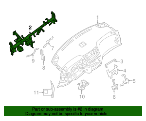 Member Assembly - Steering 67870-9NB0A | QuirkParts