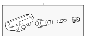 2012-2015 GM Tire Pressure Monitoring System (TPMS) Sensor 20964159 ...