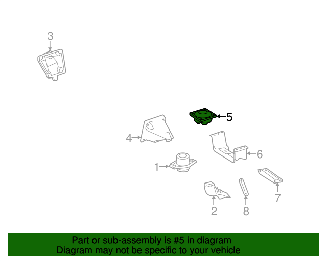 251-240-18-18 - Trans Mount 2007-2010 Mercedes-Benz | Mercedes-Benz USA ...