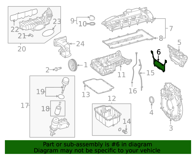 651-096-14-80 - Cover Gasket 2014-2022 Mercedes-Benz | Mercedes-Benz ...