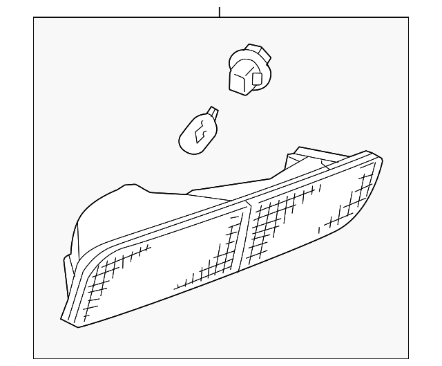 2014-2015 Mitsubishi Outlander Backup Lamp Assembly 8336A102 ...