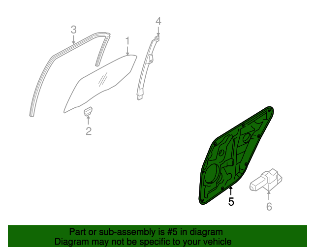 83481-3Y000 - Regulator Module 2011-2016 Hyundai | AutoNationParts.com