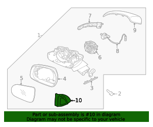 87608-P2100 - Inner Cover 2021-2025 Kia Sorento | Kia.Parts Store