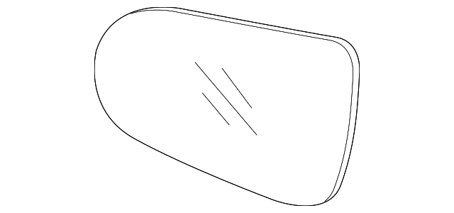 2021-2023 Kia Sorento Mirror Glass 87621-R5010 | Kia Parts Online