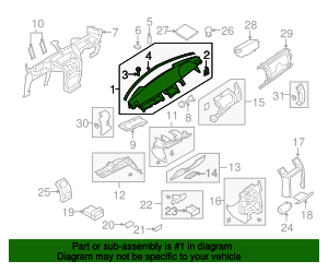 2005-2009 Land Rover Instrument Panel LR016801 | JaguarParts.com