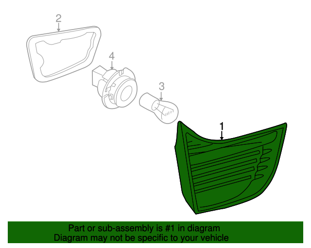 2008-2012 BMW X6 Tail Lamp 63-21-7-179-987 | BMWPartsDirect.com