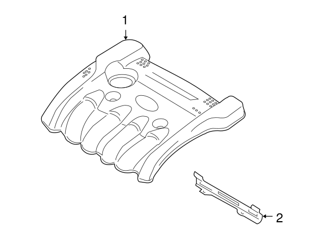 29240-25212 - Engine Cover 2006 Kia Optima | Kia.Parts Store