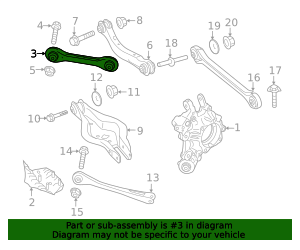 33-32-6-878-631 - Ft Upper Control Arm - 2019-2024 BMW | BMW OEM Parts ...