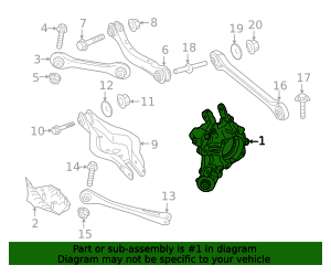 2019-2023 BMW | Knuckle | 33306898480 | BMW OEM Parts Store