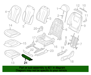 52107318992 - 2013-2022 BMW Front Panel (52-10-7-318-992) | BMW of ...