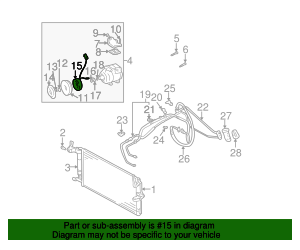 97641-1A000 - A/C Compressor Clutch Coil 2002-2009 Hyundai ...
