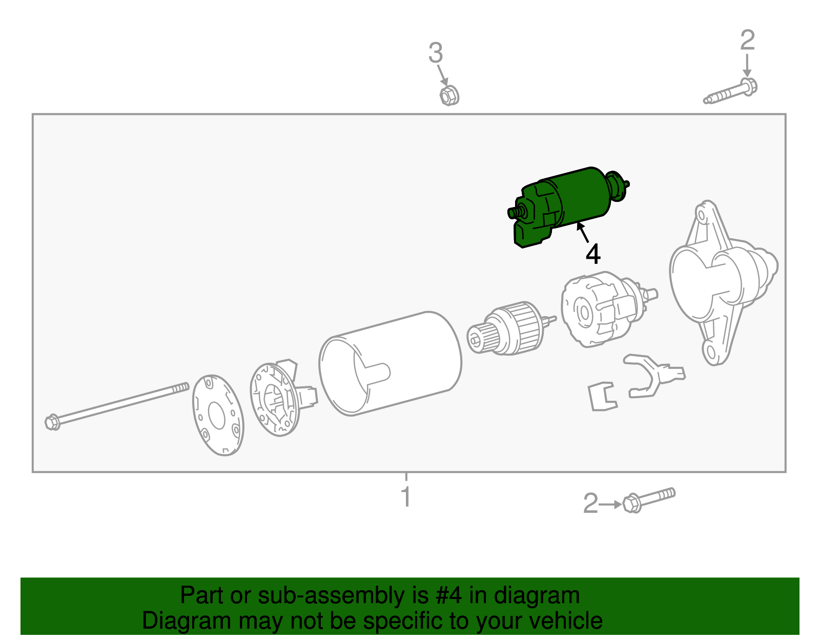 2009-2024 Toyota Starter Solenoid 28150-40090 | Toyota Parts Center