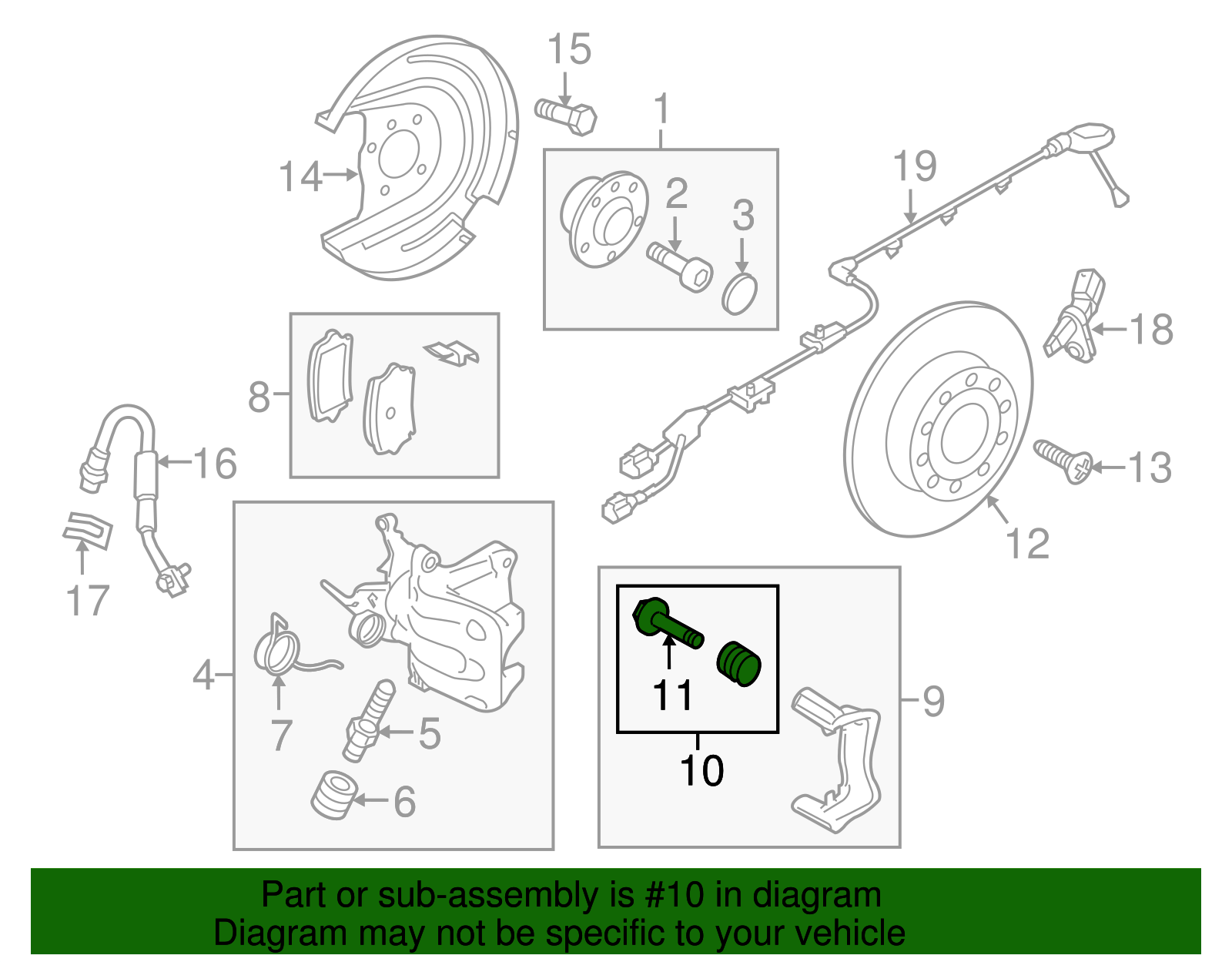 2015-2022 Volkswagen Bushing Kit 5Q0-698-470 | OEM VW Parts Haus