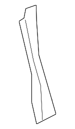 2019-2025 Chevrolet Front Driver Side Door Front Auxiliary Weatherstrip ...