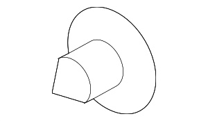 2010-2024 Ford Side Bracket Retainer Nut -W790229-S900 | QuirkParts