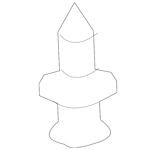 W711035S300 - Fender Liner Retainer Clip 2011-2024 Ford | AutoNation Parts