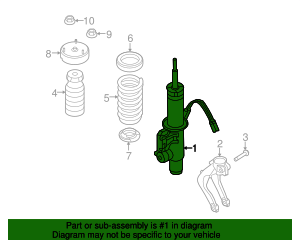 2015-2019 BMW Strut 31317856489 | OEM Parts Online