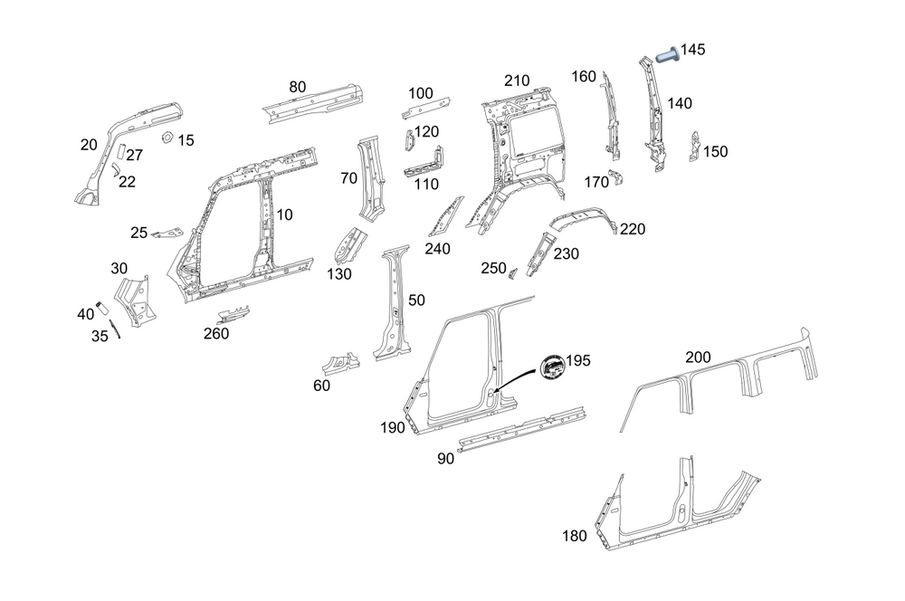 463-817-36-00 - Badge 2002-2026 Mercedes-Benz | Mercedes-Benz USA Parts