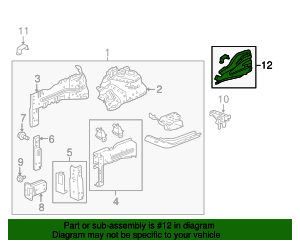 2016-2020 Chevrolet Spark Upper Rail - Passenger Side (RH) 94533846 ...