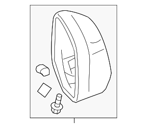 76205-TK8-A02 - Housing Set, R - 2011-2013 Honda Odyssey | Honda ...