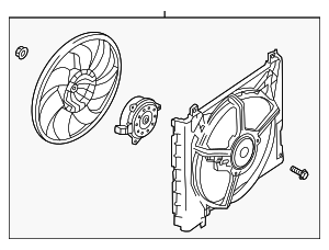 2012-2019 Nissan Fan Blade 21481-1HS3A | Nissan Parts Central