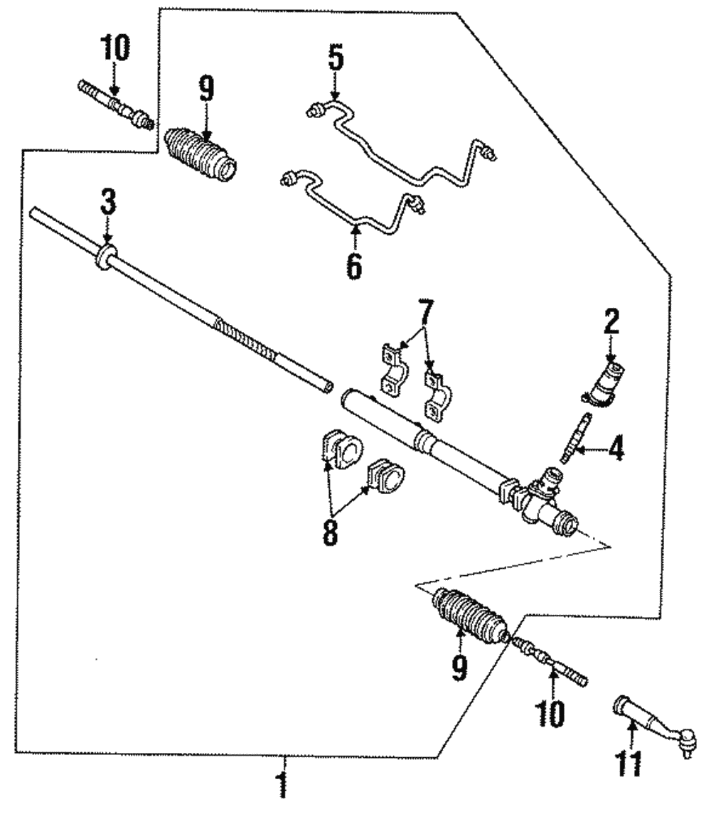 HG32-32-450 - Pressure Line 1992-1995 Mazda 929 | Florida Mazda Parts