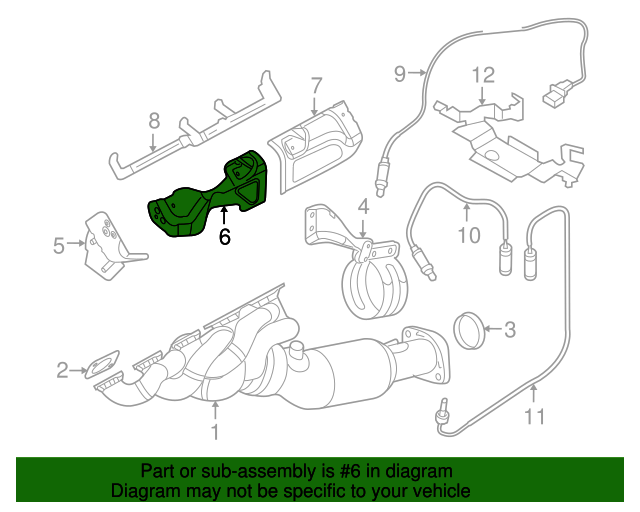 18407835473 - 2006-2010 BMW Heat Shield (18-40-7-835-473) | BMW of ...