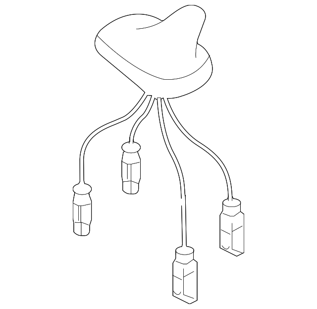 4L0-035-503-M-GRU - GPS Navigation System Antenna 2010-2015 Audi Q7 ...