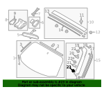 2016-2024 Mazda MX-5 Miata Side Trim Retainer N243-51-W24A | Mazda-Parts