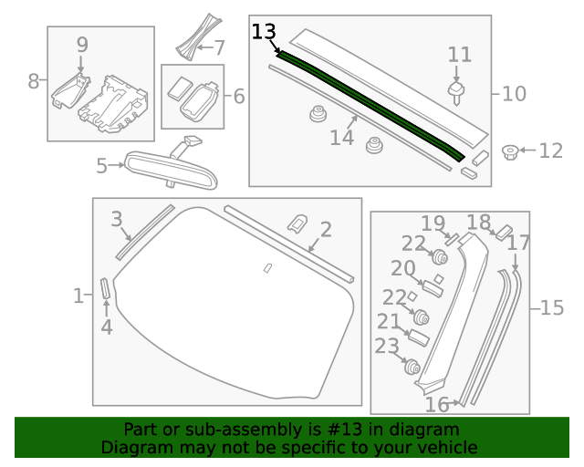 N243-50-852A - Upper Molding Protector 2016-2023 Mazda MX-5 Miata ...