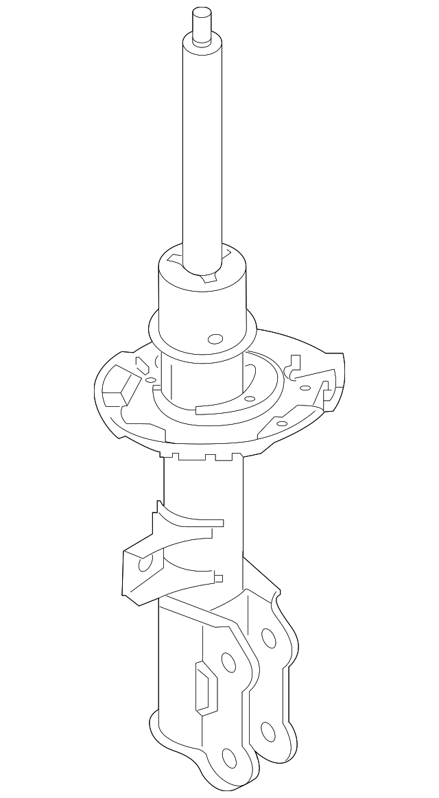 Hyundai - 54651-N9200 - Suspension Strut - 2022-2024 Hyundai Tucson ...