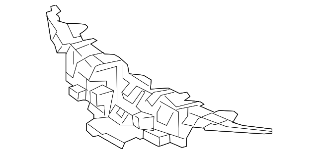 2020-2023 Toyota Corolla Inner Grille 53114-12240 | Toyota Parts