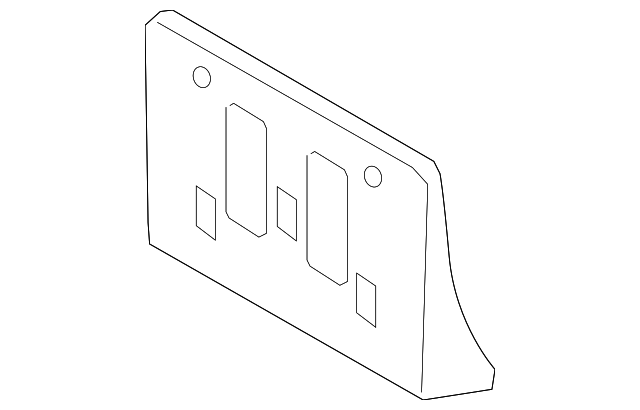 2020-2022 Toyota Corolla License Bracket 52114-02200 | Toyota Parts Center