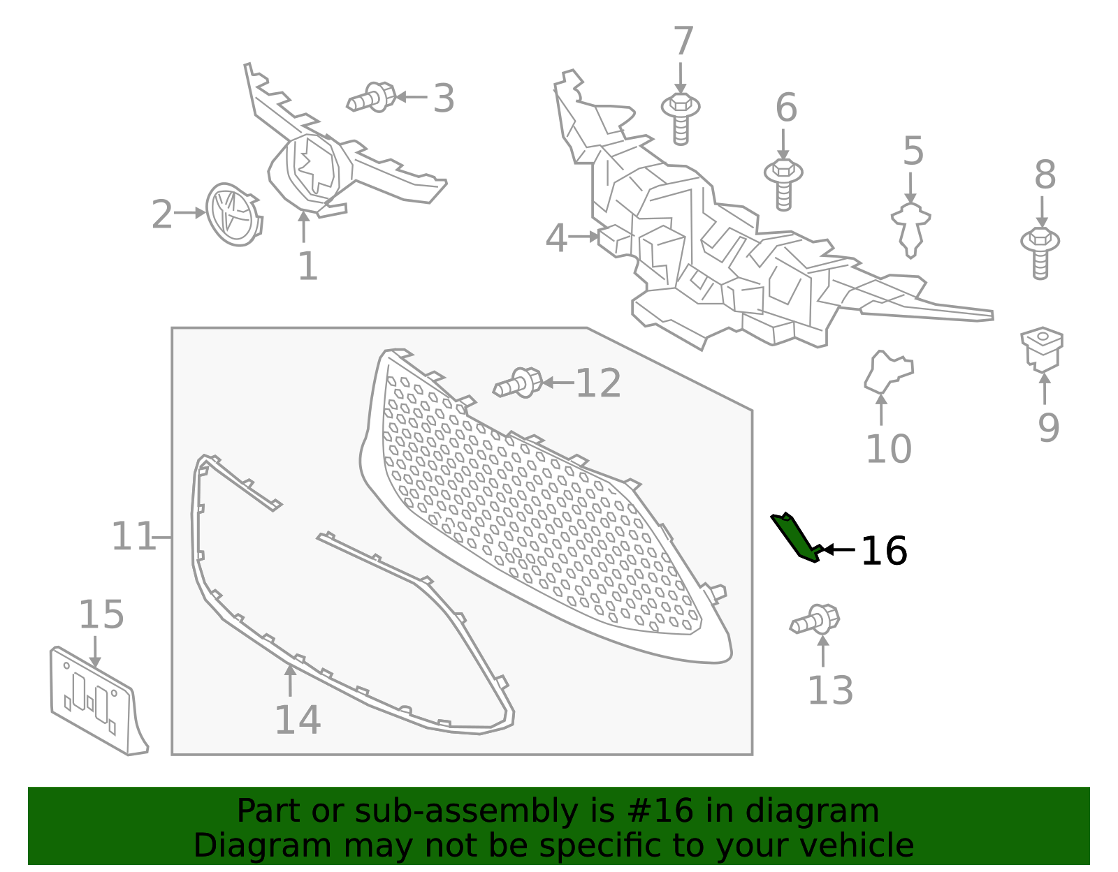 Genuine Toyota Trim Molding part# 53128-12050 for 2020-2022 Toyota ...
