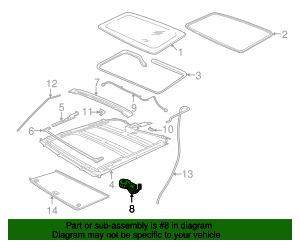 2009-2017 Ford Motor Assembly 9L1Z-15790-A | TascaParts.com