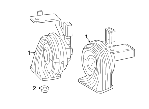 4475406491 - Horn 2014-2023 Mercedes-Benz | Mercedes-Benz USA Parts