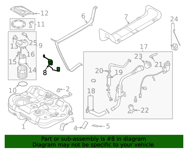 94460-L0000 - Fuel Sender Unit 2021-2024 Kia K5 | Kia.Parts Store